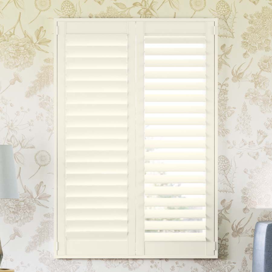 Painted Shutters - Interior Hardwood Shutters | SelectBlinds.com