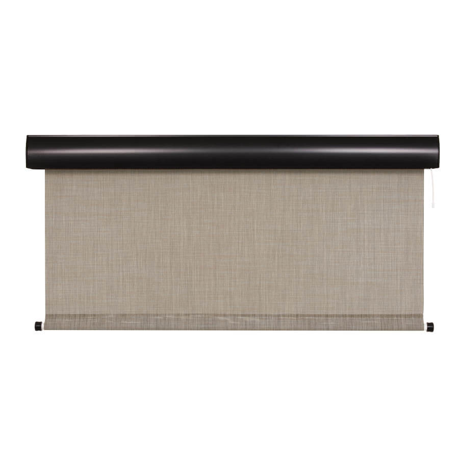 Outdoor Motorized Solar Roller Patio Shades | SelectBlinds.com