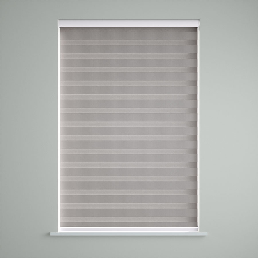 Essentials Series - Dual 'Zebra' Solar Window Shades | SelectBlinds.com