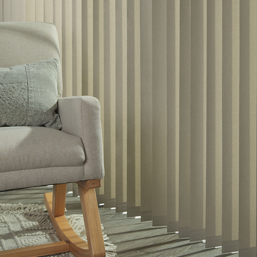Vertical Blinds - Refined Fabric Vertical Blinds | SelectBlinds.com