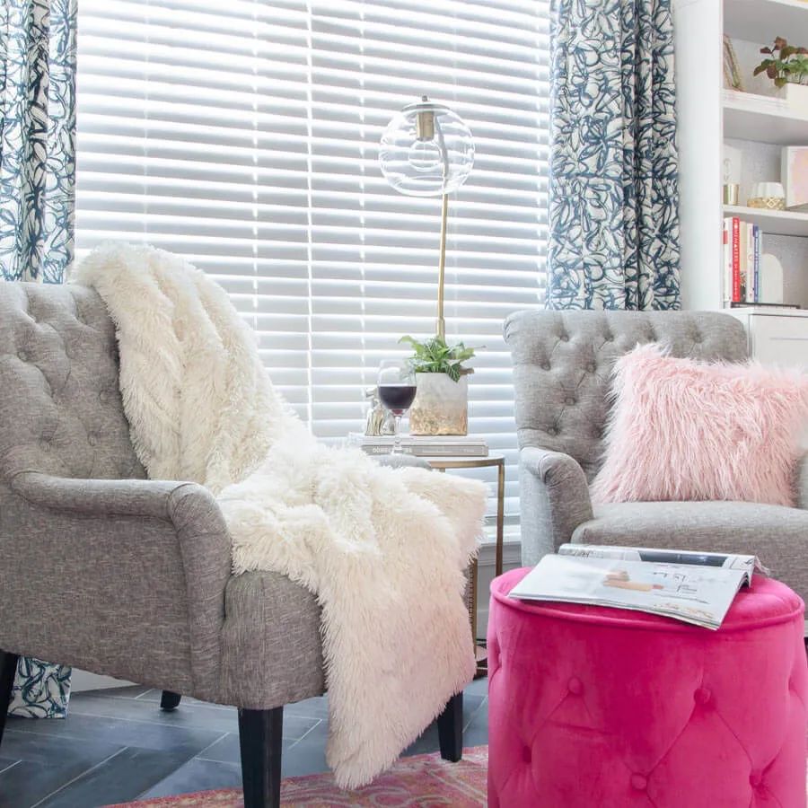 2" Designer Faux Wood Blinds | SelectBlinds.com