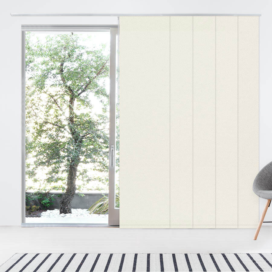 Architect Light Filtering Panel Track Blinds | SelectBlinds.com