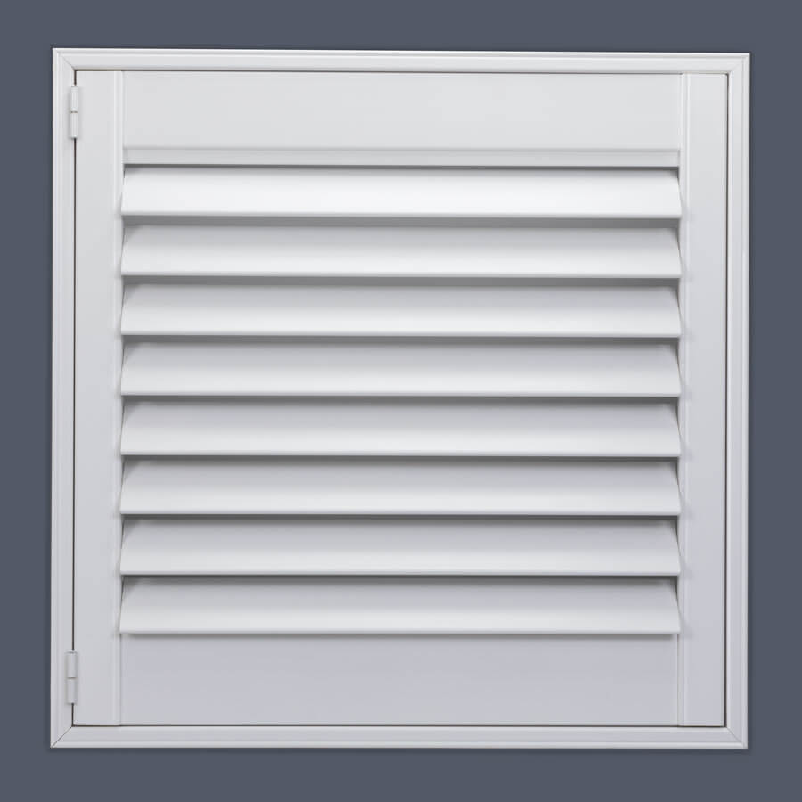 Hidden Tilt Poly Plantation Shutters | SelectBlinds.com
