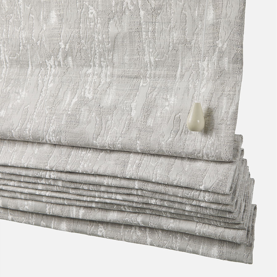Roman Shades - Textured Glam Roman Shades | SelectBlinds.com