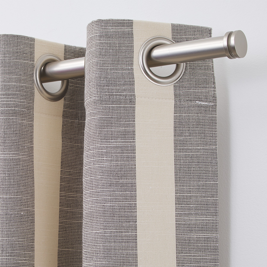 Flat Cap Collection - Adjustable Curtain Rods | Selectblinds.com