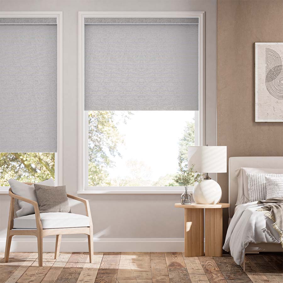 Sheer Shades - 2" Tranquil Room Darkening Sheer Shades | SelectBlinds.com