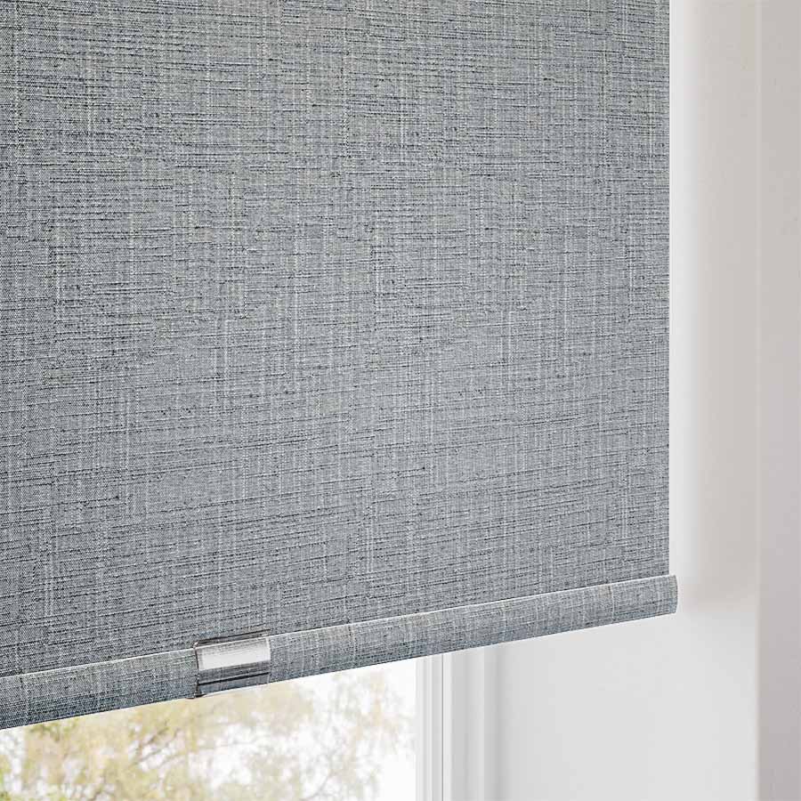 Modern Textured Room Darkening Roller Shades | SelectBlinds